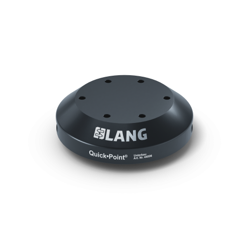 45800: Quick•Point® 96 Round Plate ø 176 x 27 mm with mounting bores ...